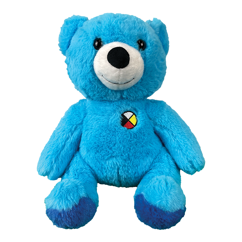 Weighted Bear (Blue) – Indigenous Inclusive Education